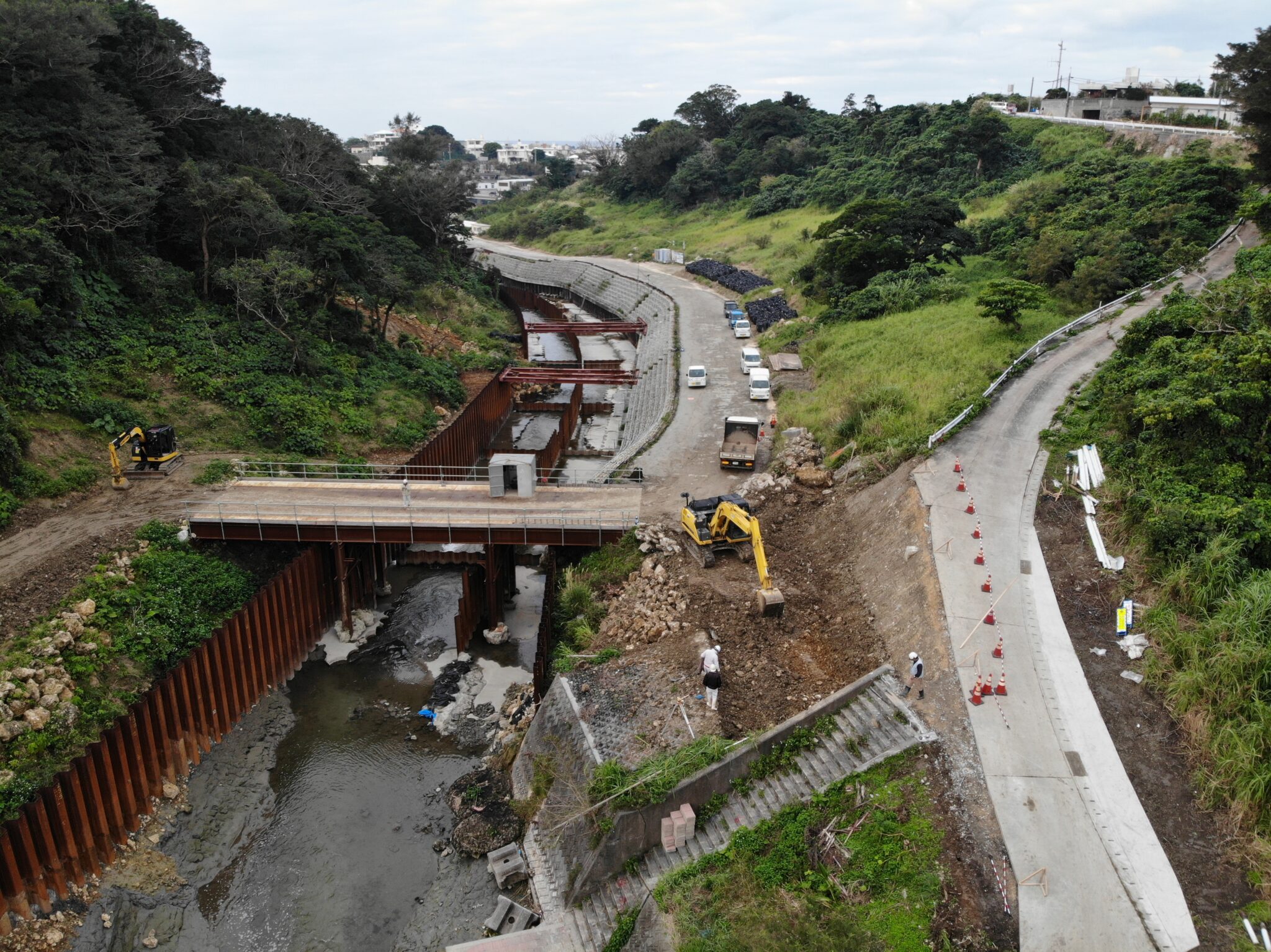 報得川河川整備工事(R2-1) | 咲尚建設